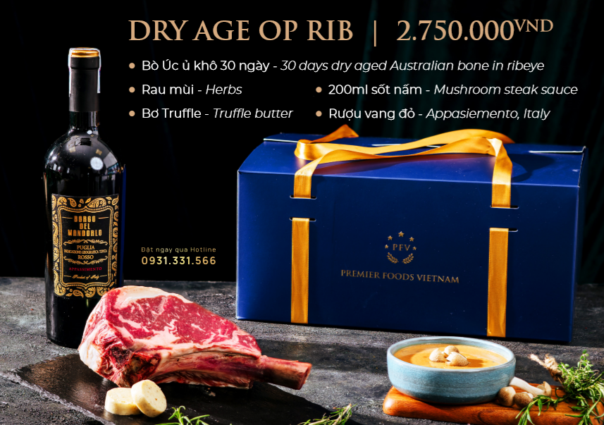 Dry Age OP Rib Set – Premier Foods Vietnam