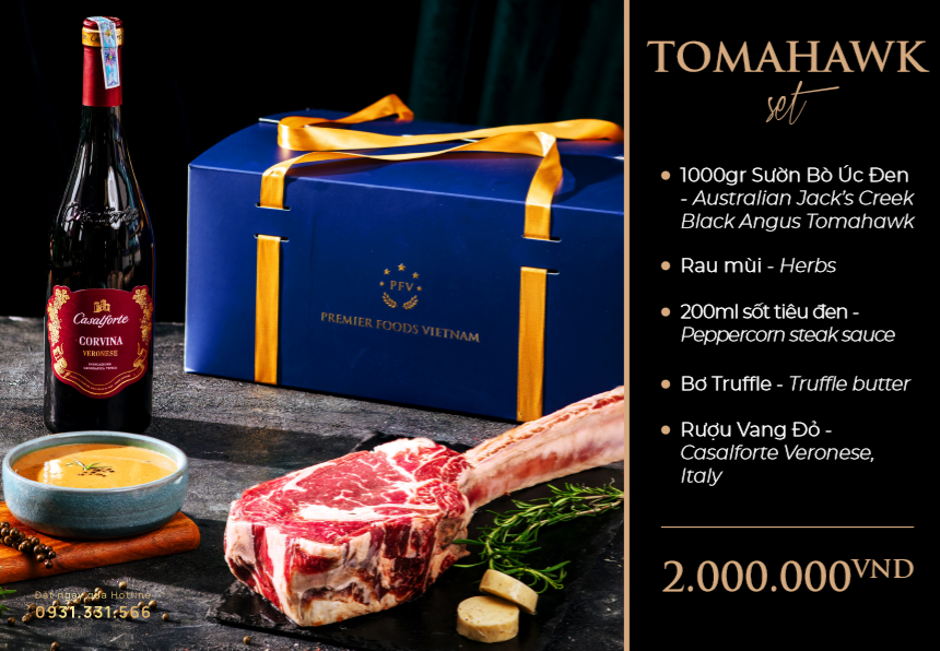 Tomahawk Set – Premier Foods Vietnam